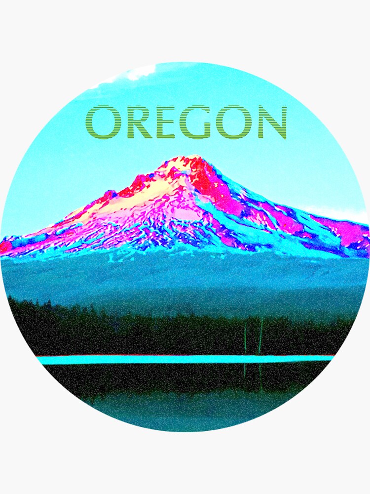 "Oregon" Sticker for Sale by SasonLev | Redbubble