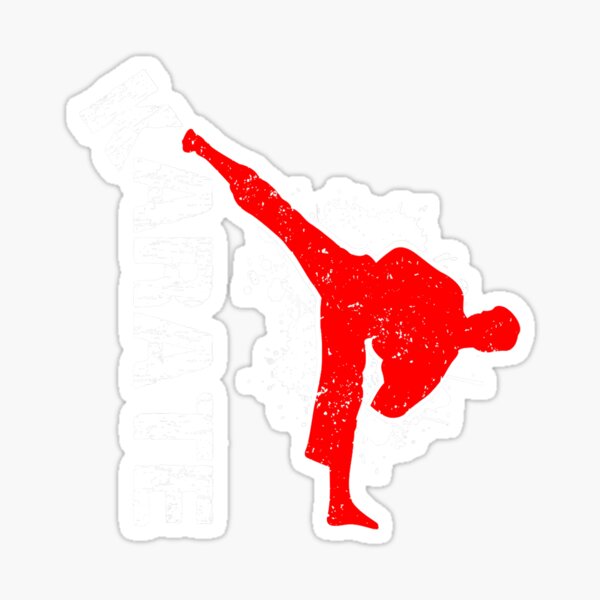 "Karate Usa Flag Karate Martial Arts Karate American" Sticker for Sale ...
