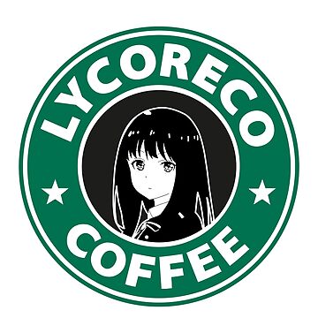 "Lycoreco coffee" Sticker for Sale by Teetrands | Redbubble