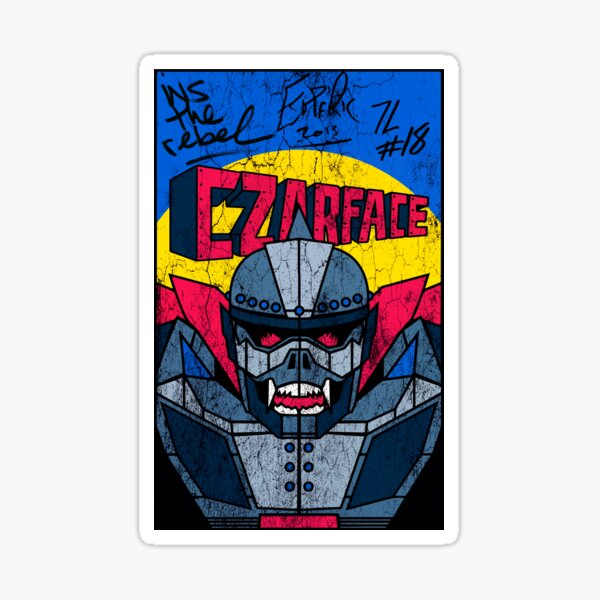 "Czarface Autograph" Sticker for Sale by xxXVintageXxx | Redbubble