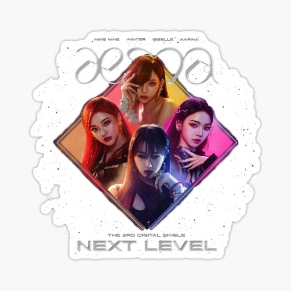 "aespa lightstick " Sticker for Sale by KeganBennett | Redbubble