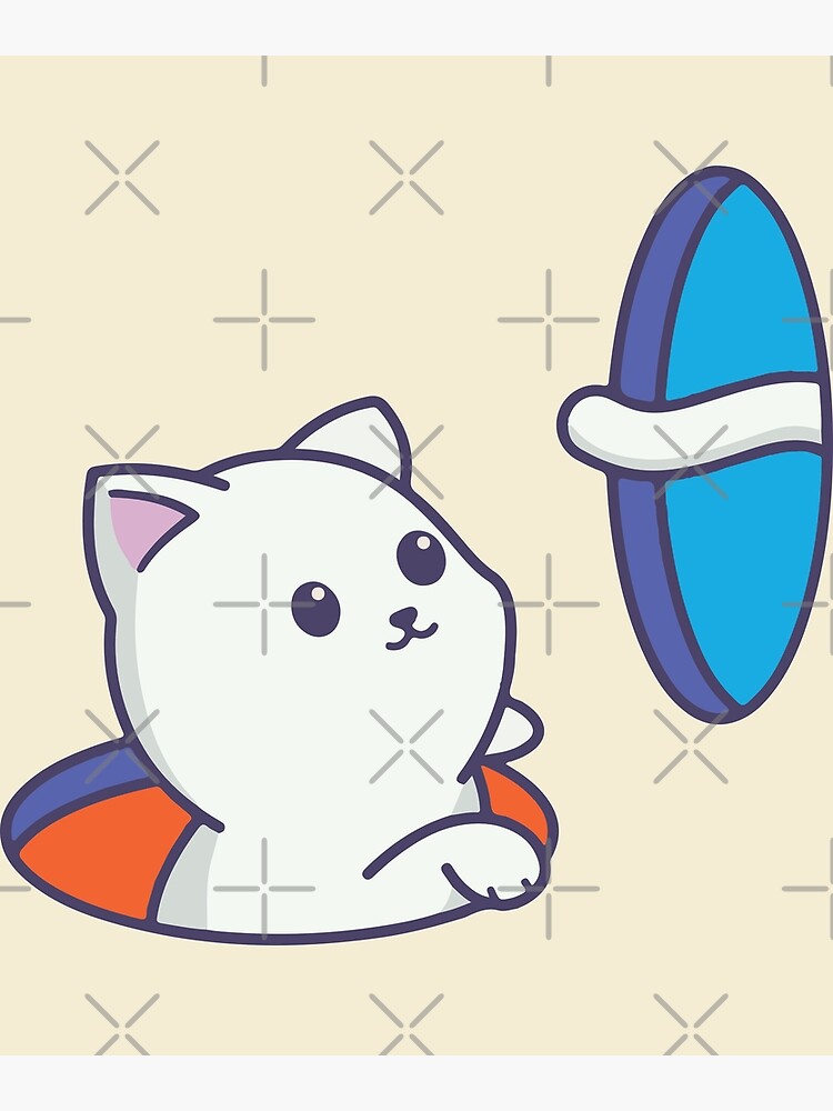 "Portal Cat" Poster for Sale by samido49 | Redbubble