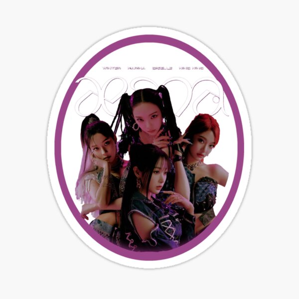 "aespa lightstick " Sticker for Sale by KeganBennett | Redbubble