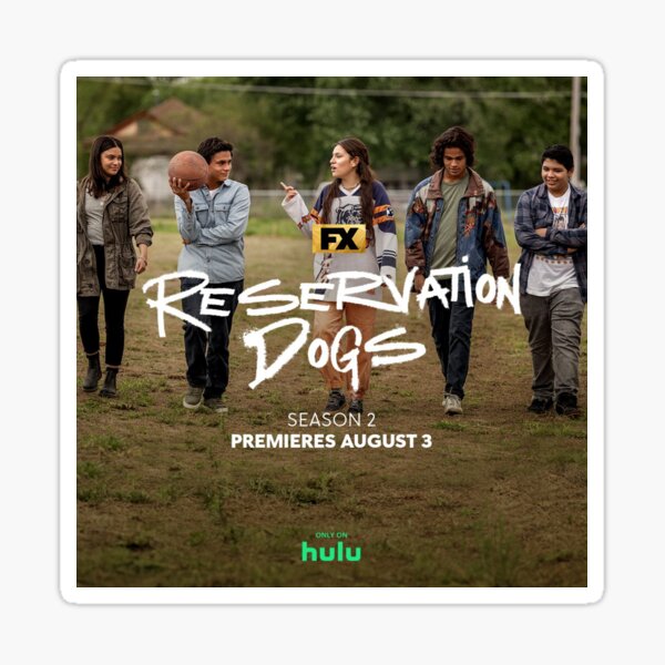 "Reservation Dogs tv show" Sticker for Sale by cosmicgallery | Redbubble