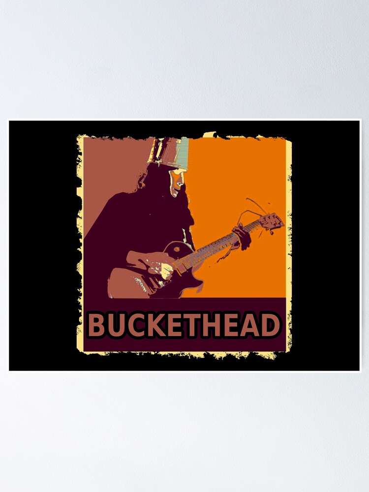 "Buckethead" Poster for Sale by julieshopy | Redbubble