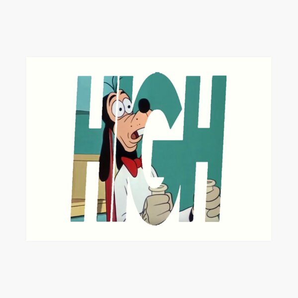 "Goofy High Life" Art Print by trendisaurus | Redbubble