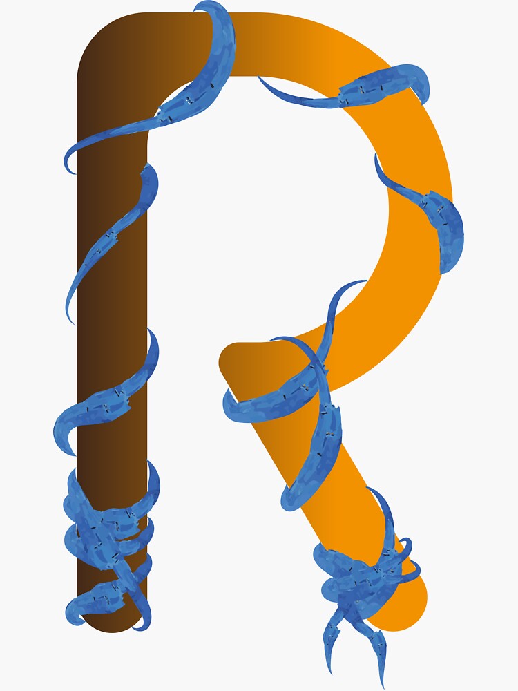 Letter R Graffiti Sticker For Sale By Designhallway Redbubble