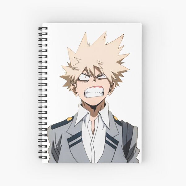 "Katsuki Bakugo My Hero Academia, Kacchan bnha," Spiral Notebook for ...
