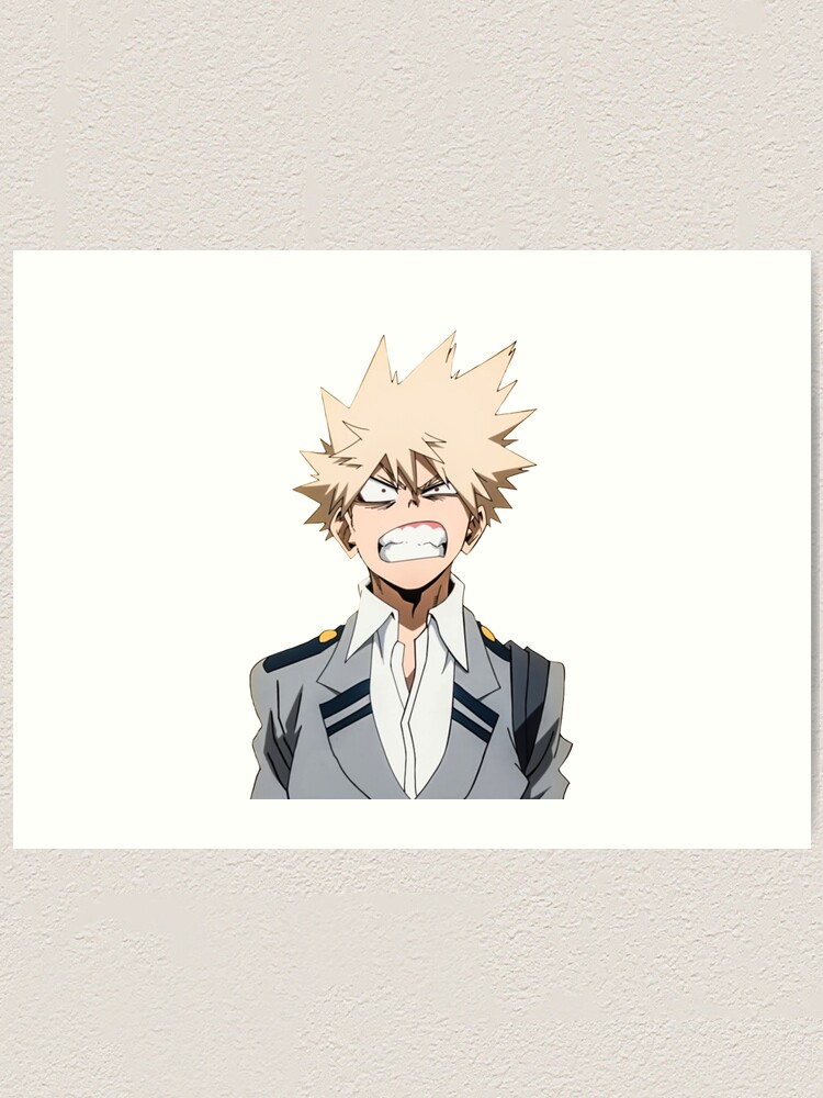 "Katsuki Bakugo My Hero Academia, Kacchan bnha," Art Print for Sale by ...