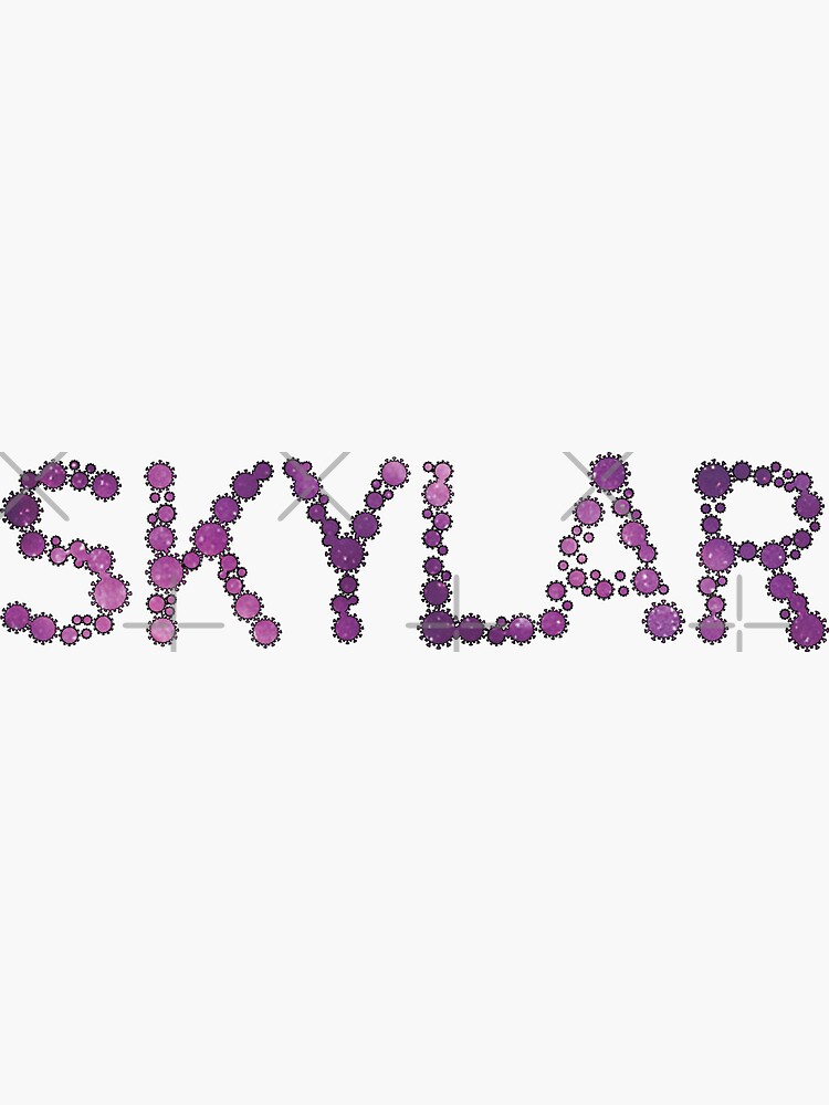 "SKYLAR Name III - My name is SKYLAR - typography name - Galaxy Vibe ...