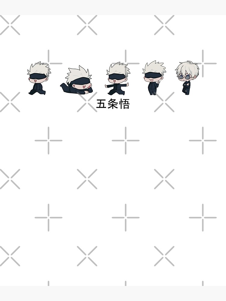 "Chibi Satoru Gojo moods - Jujutsu Kaisen" Art Print for Sale by ...
