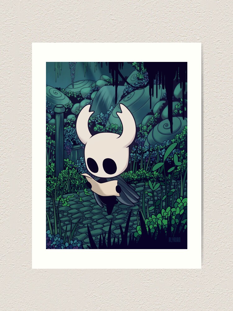 "Greenpath | Hollow Knight" Art Print for Sale by Alyrian | Redbubble