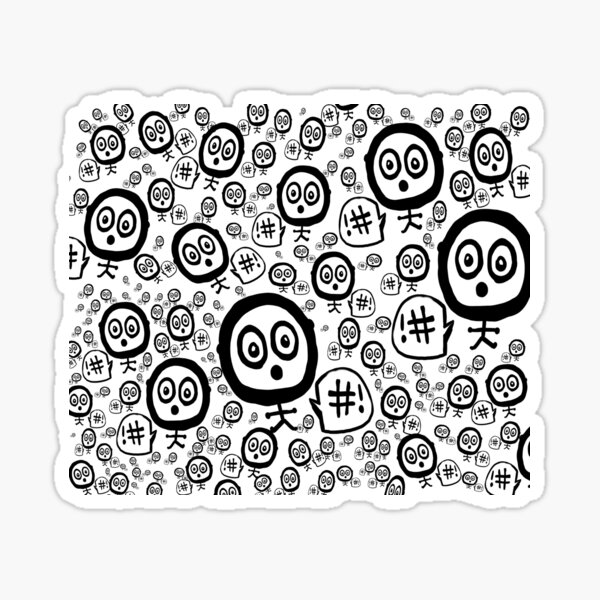 "Relativity stick Figure" Sticker for Sale by peachyshakes | Redbubble