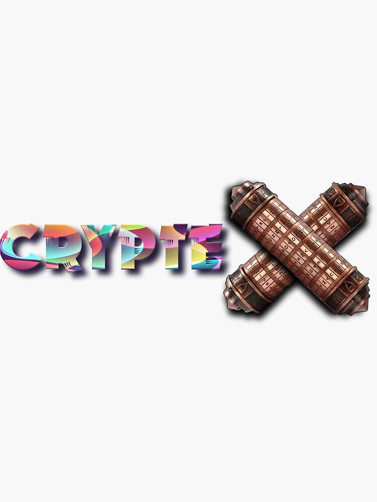 "cryptex 2022" Sticker for Sale by DesignMagicAI | Redbubble