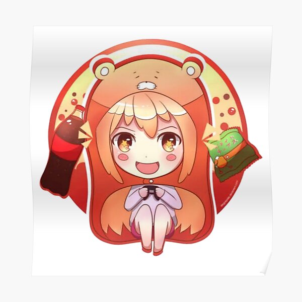 "umaru chan cola potato chips" Poster for Sale by animedesigne4u ...