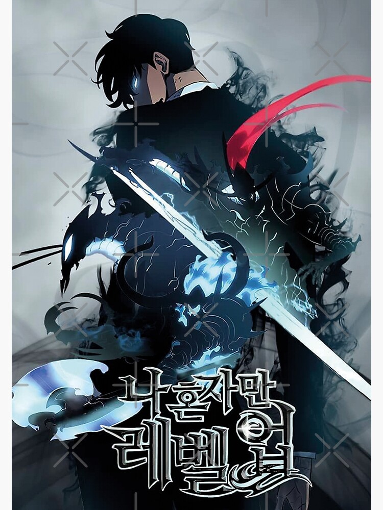 "Solo Leveling" Poster for Sale by GrownSoul | Redbubble