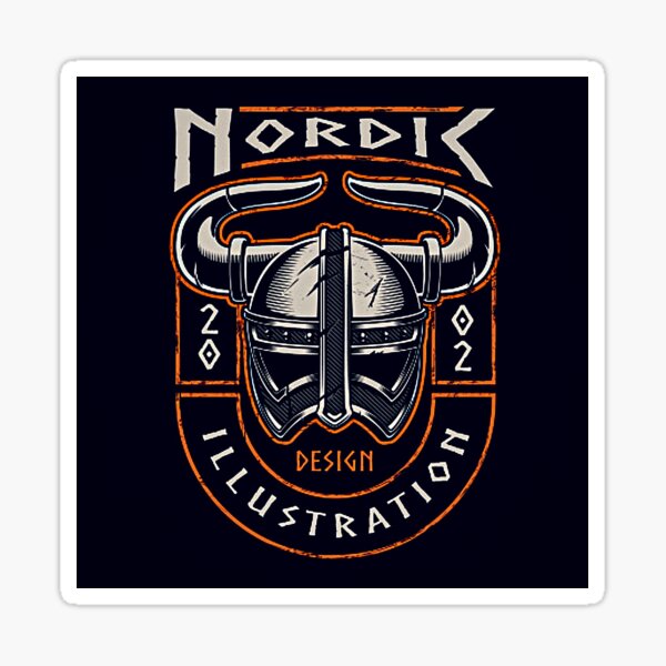 "Nordik" Sticker for Sale by Dimo10 | Redbubble