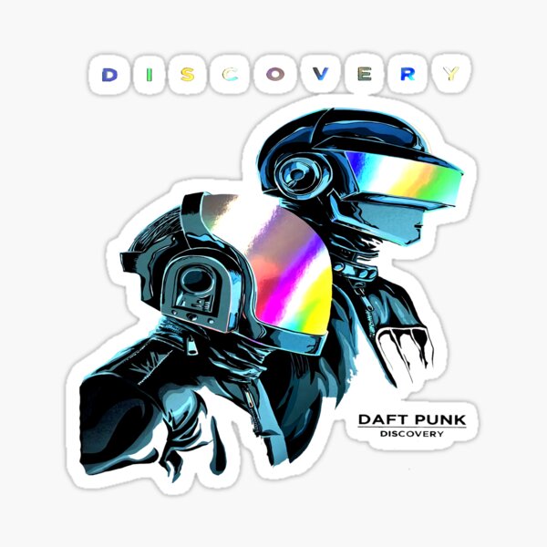 "high quality of daft punk" Sticker for Sale by Rchbyann | Redbubble