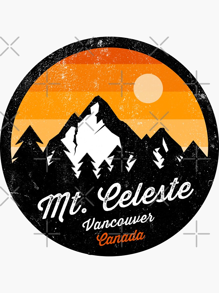 "Vintage Sunset Mount Celeste Vancouver British Columbia Canada ...