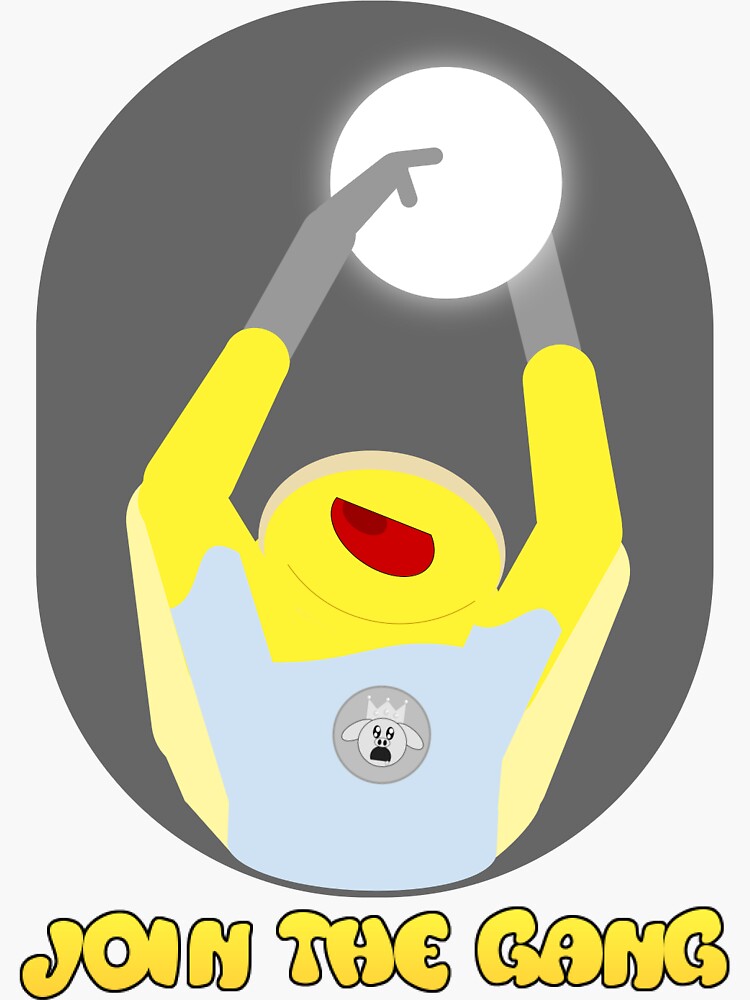 "Join the Gang" Sticker for Sale by GustavTOP | Redbubble