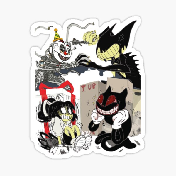 "killy willy horror game " Sticker for Sale by DiegoTShirts | Redbubble