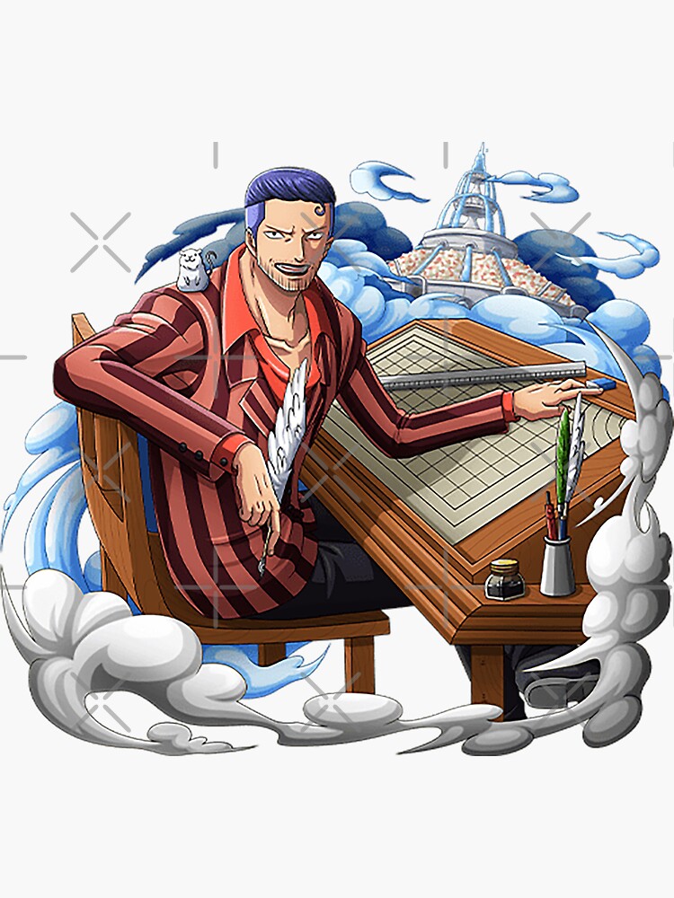 "Iceburg Mayor of Water Seven from One Piece" Sticker for Sale by ...