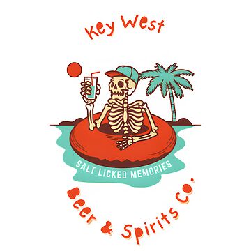 "Key West Beer & Spirits Co." Sticker for Sale by jpal74 | Redbubble