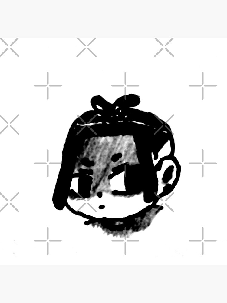 "Chibi man bun with twists" Sticker for Sale by Cesardyart | Redbubble