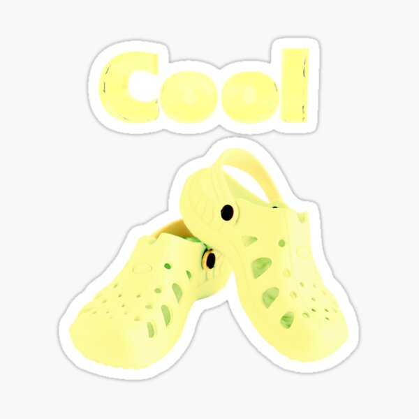 "cool crocs" Sticker for Sale by Samya93 | Redbubble