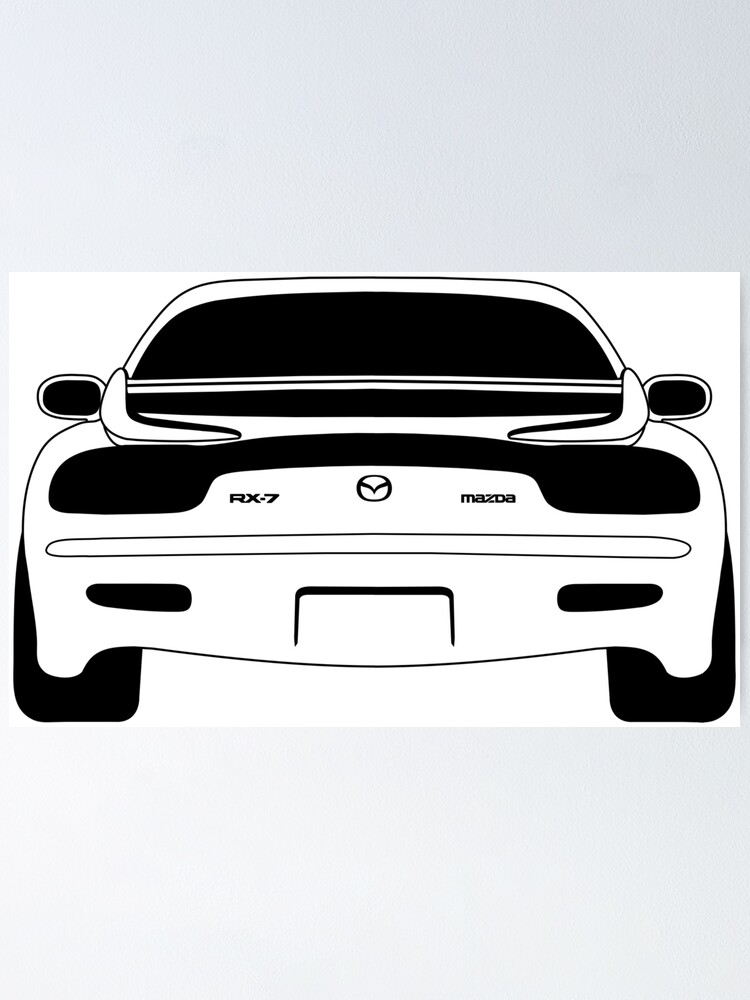 "RX7 FD" Poster by ClassicAuto | Redbubble