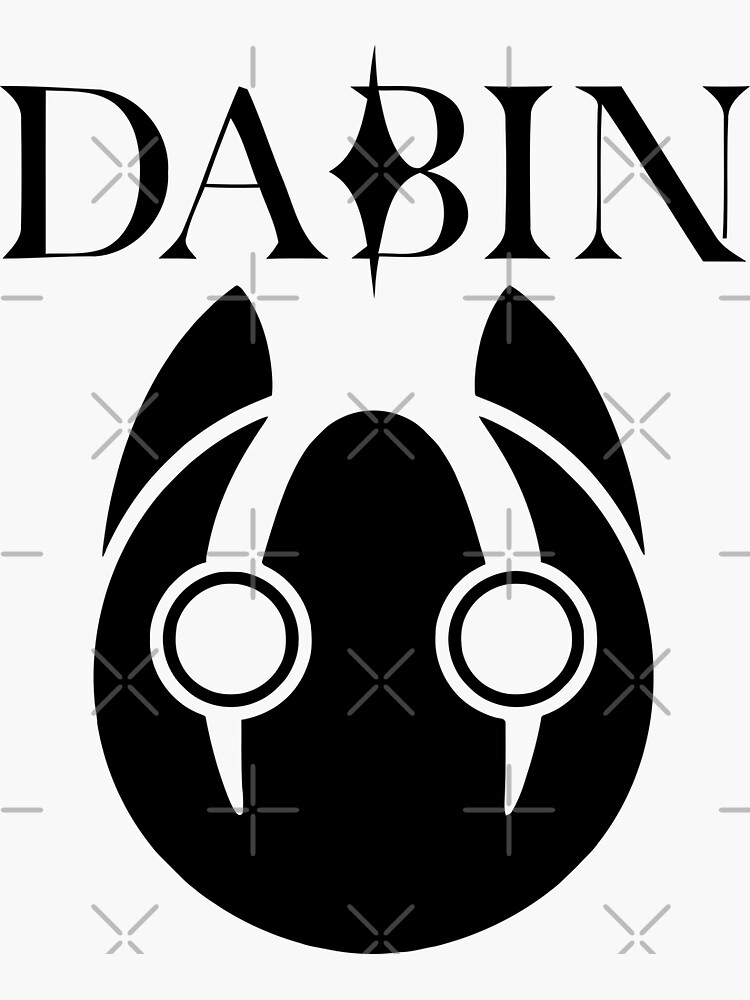 "Dabin Merch Dabin Logo" Sticker for Sale by ShopyElFilali | Redbubble