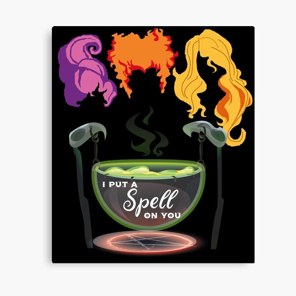 "hocus pocus| Perfect Gift| hocus pocus love" Canvas Print for Sale by ...