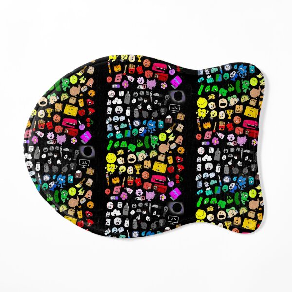 "BFDI Inanimate Insanity All Characters (Transparent) Classic " Pet Mat ...