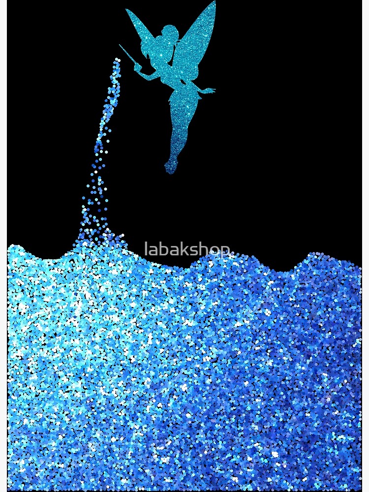 "diamond , Tinkerbell Magic Glitter, Cute Fairy Gold Glitter, blue ...