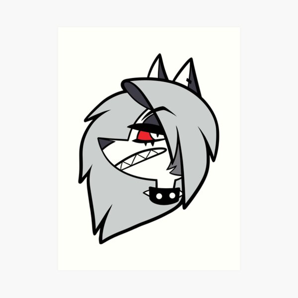 "Helluva Boss Merch Loona" Art Print for Sale by ShopyElFilali | Redbubble