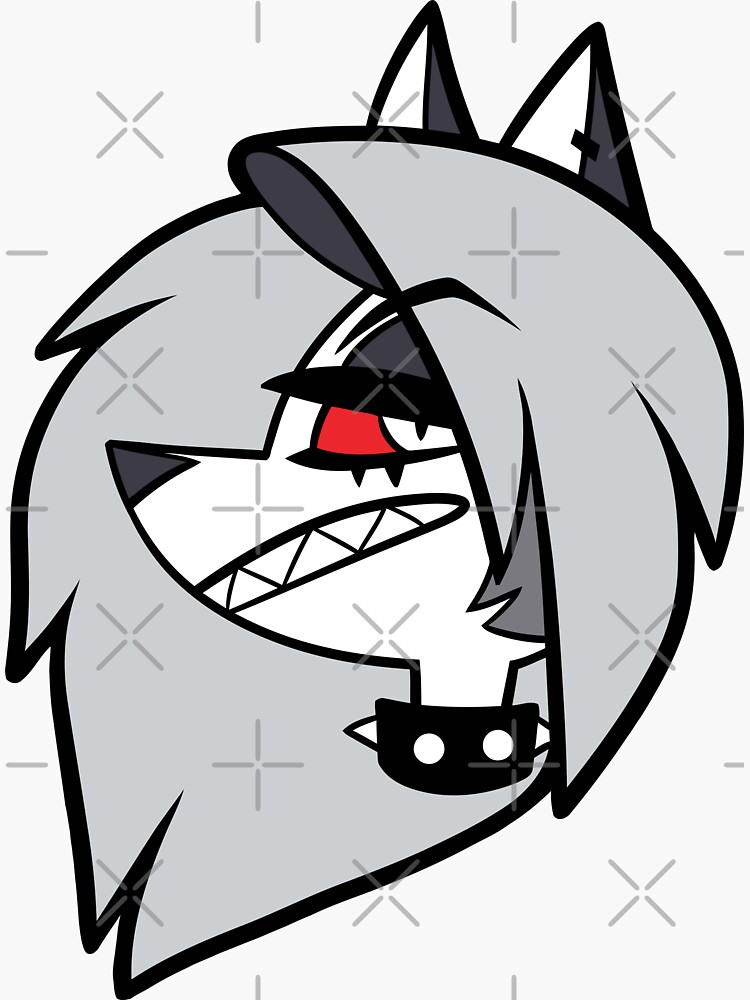 "Helluva Boss Merch Loona" Sticker for Sale by ShopyElFilali | Redbubble