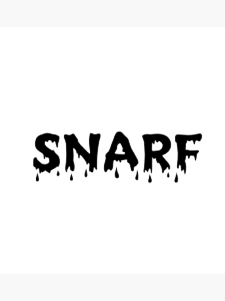 "SNARF STICKERS" Poster for Sale by suzienz | Redbubble
