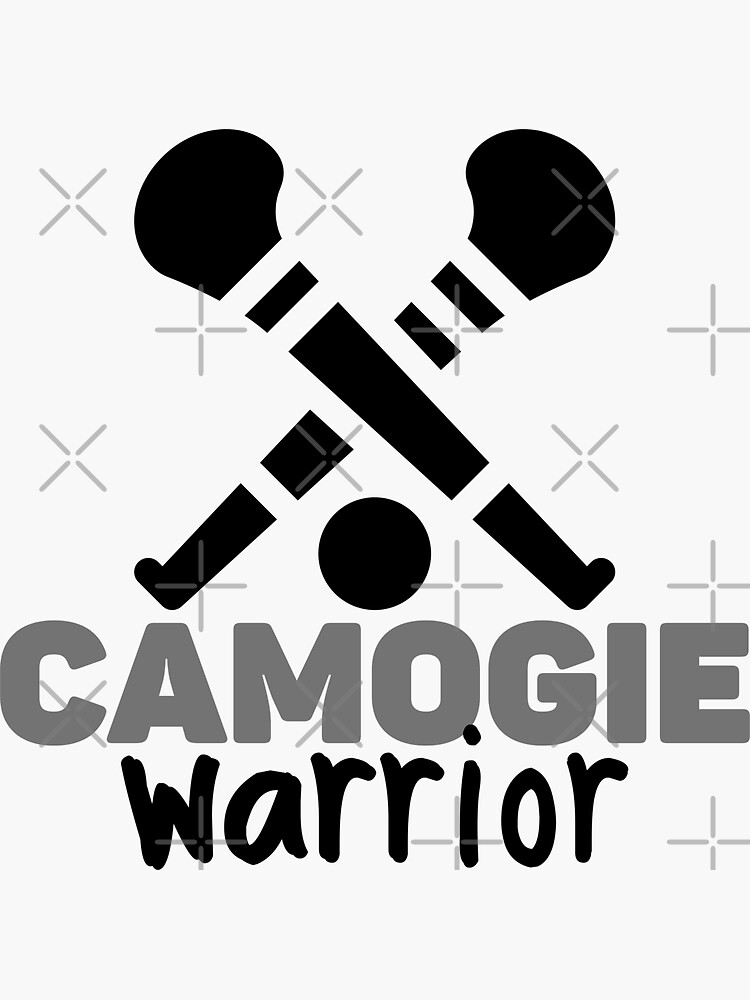 "Camogie Warrior" Sticker for Sale by TheGreenGoat | Redbubble