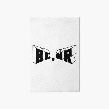 "Black Country New Road Merch BCNR Logo" Art Board Print for Sale by ...