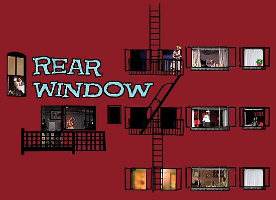 "Rear Window" Poster by OmerNaor316 | Redbubble