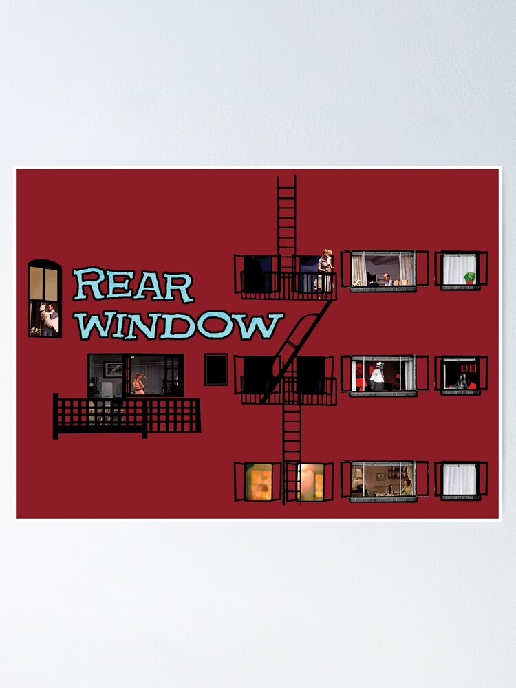 "Rear Window" Poster for Sale by OmerNaor316 | Redbubble