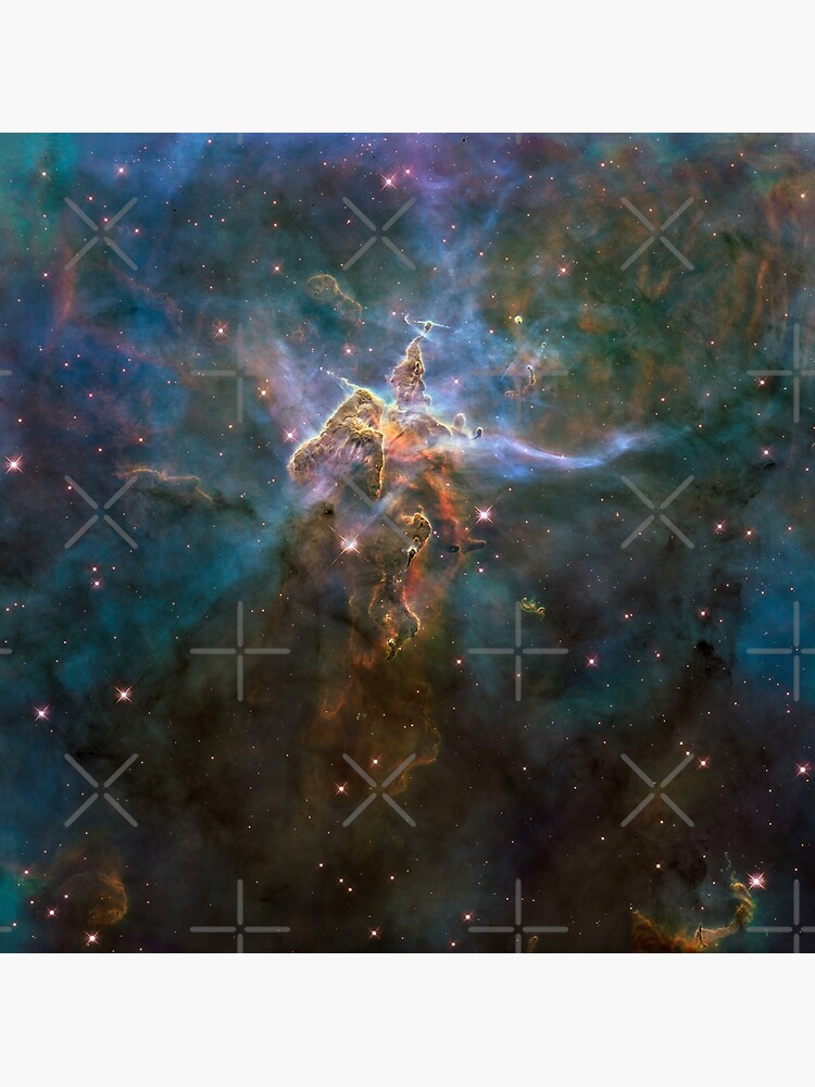 Cosmic Cliffs In The Carina Nebula By James Webb Space Telescope Premium Matte Vertical Poster ...