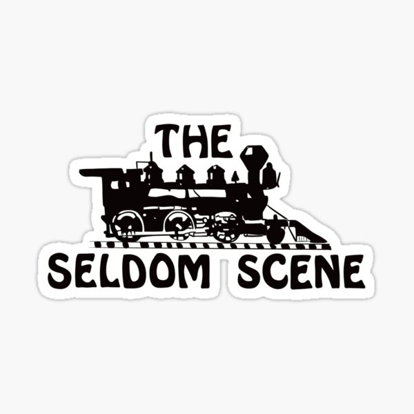 "The Seldom Scene Logo" Sticker for Sale by trisco-shop | Redbubble