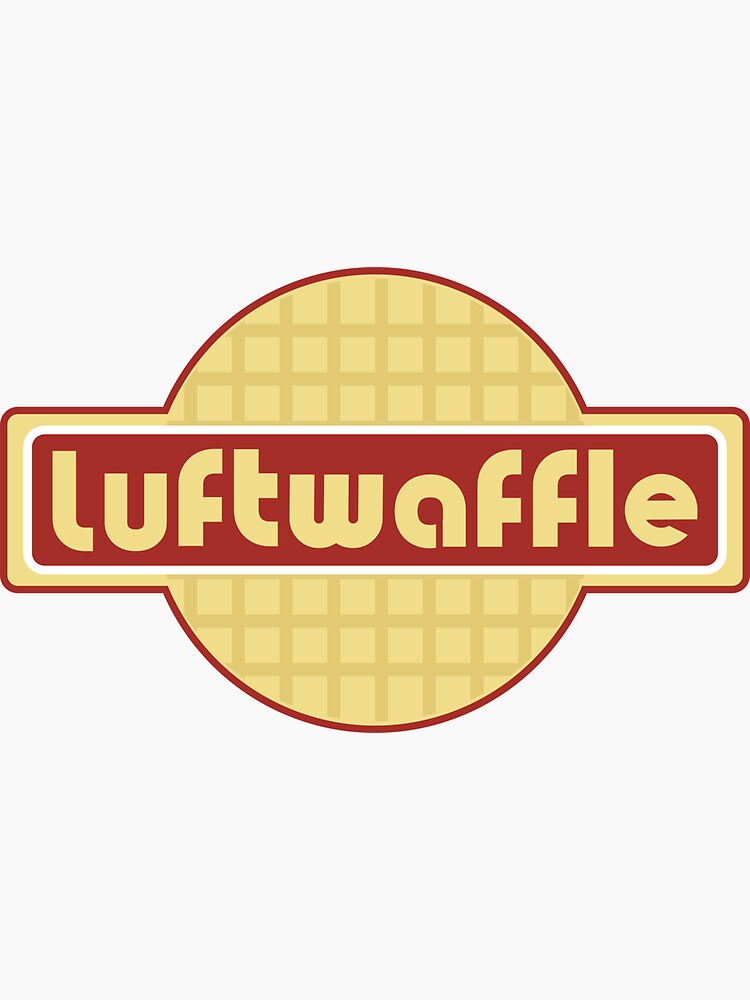 "Luftwaffle: A MADRIGAL ELECTROMOTIVE COMPANY" Sticker for Sale by ...