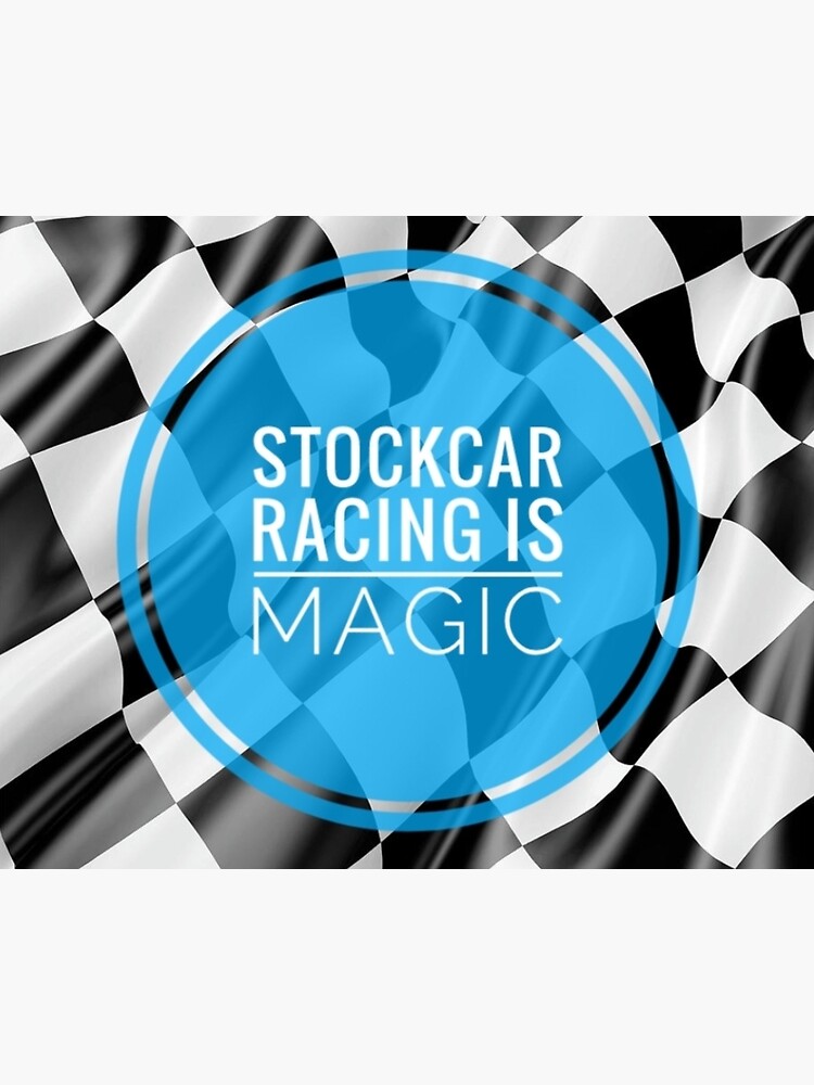 "Stockcar Racing Is Magic 2" Sticker for Sale by saminal101177 | Redbubble