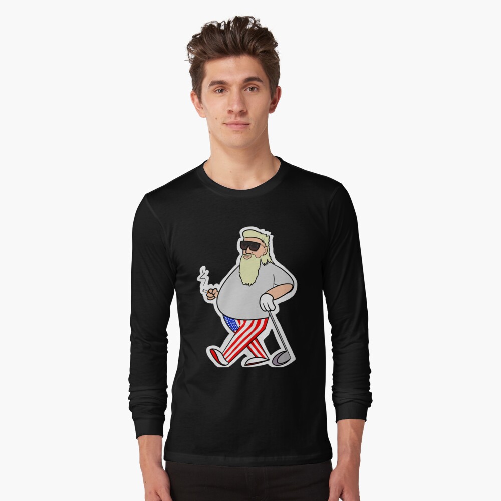 "Smokin’ John Daly " Sticker for Sale by MainandLocal | Redbubble