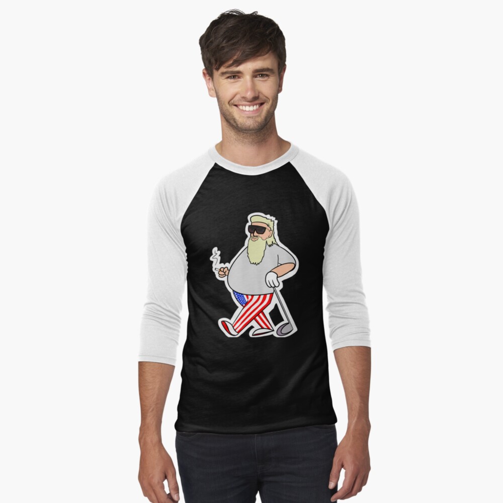 "Smokin’ John Daly " Sticker for Sale by MainandLocal | Redbubble