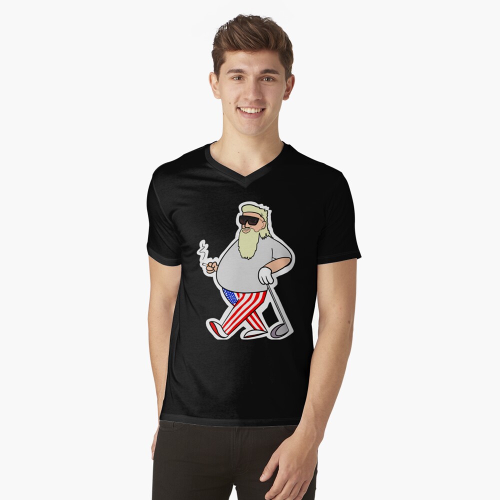 "Smokin’ John Daly " Sticker for Sale by MainandLocal | Redbubble