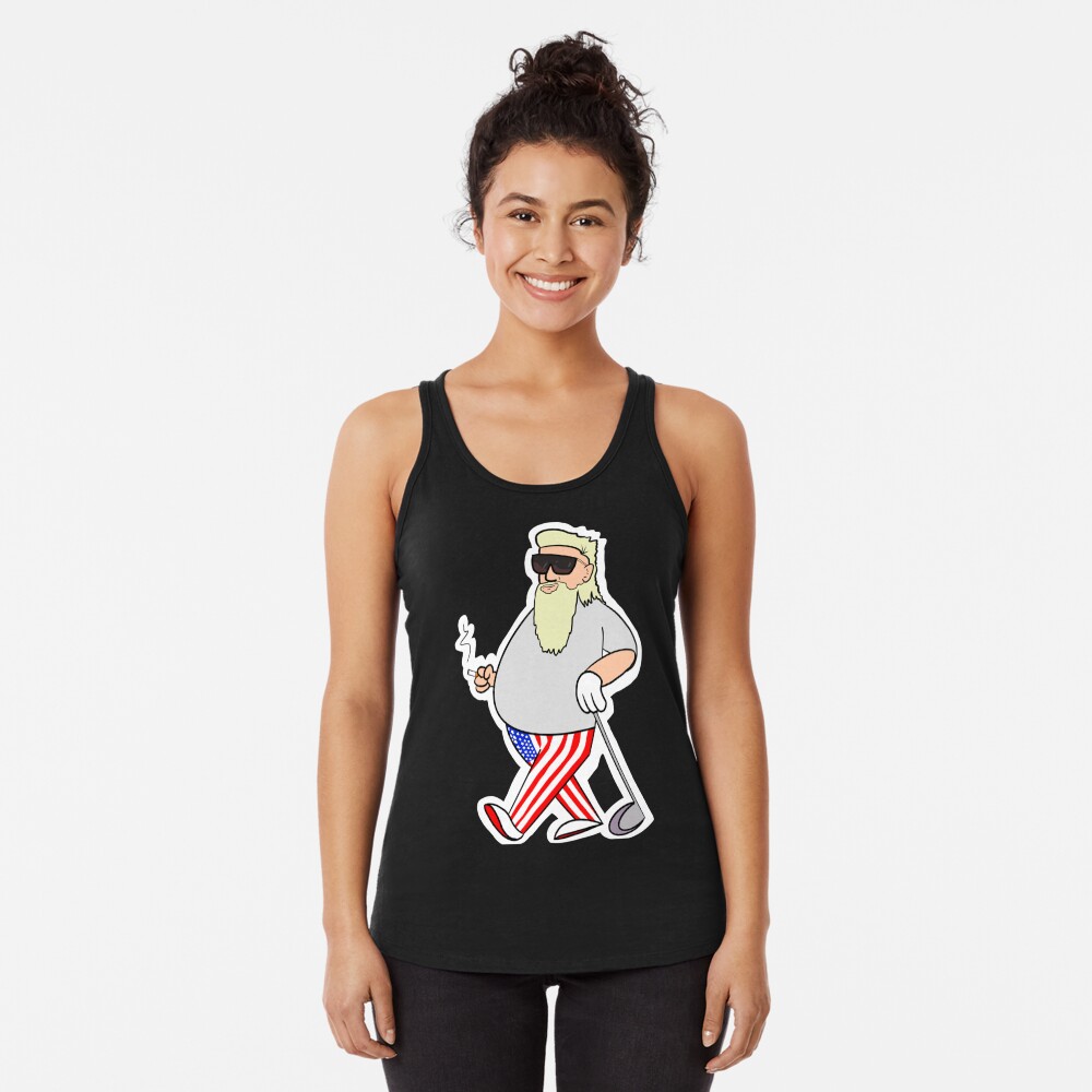 "Smokin’ John Daly " Sticker for Sale by MainandLocal | Redbubble