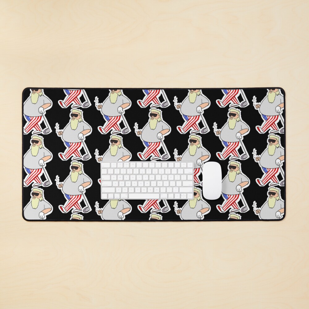 "Smokin’ John Daly " Sticker for Sale by MainandLocal | Redbubble